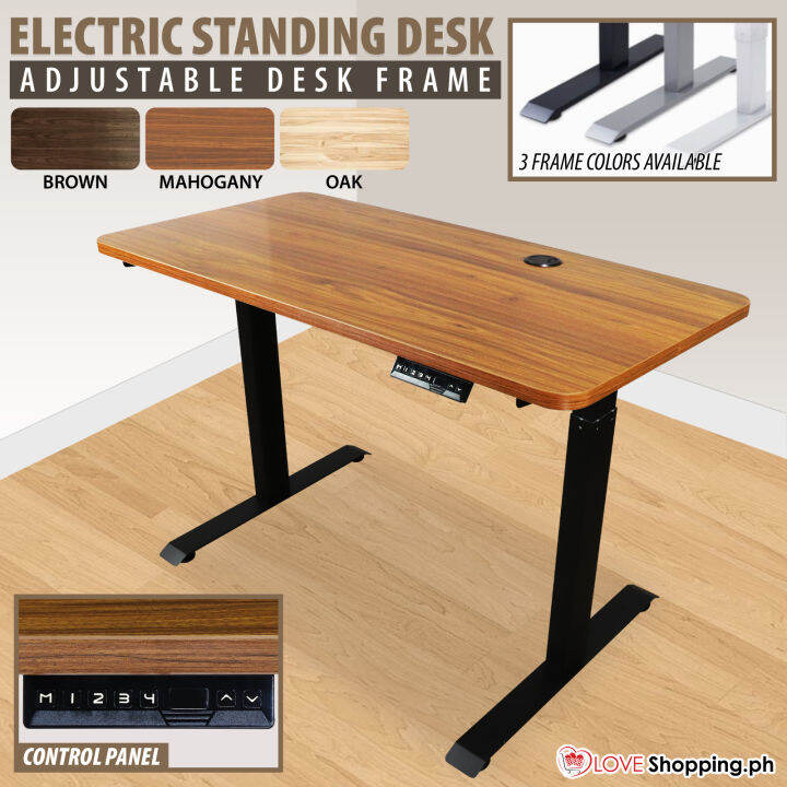[140x70CM] Electric Standing Desk Table Adjustable Frame Ergonomic ...