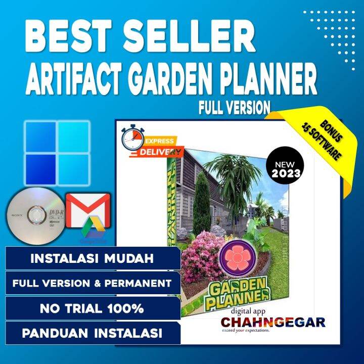 Artifact Interactive Garden Planner 2023 Full Version Software 3D Desain Taman | Lazada Indonesia