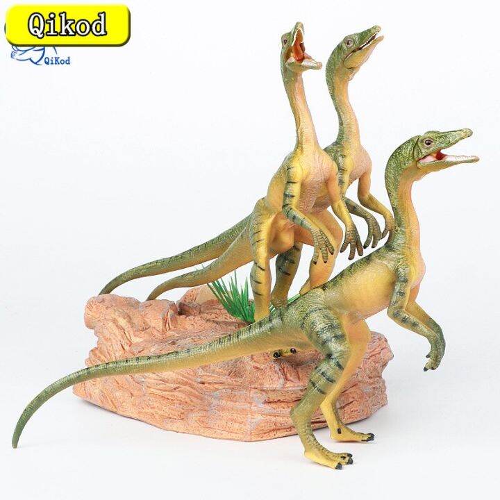 New Jurassic Dinosaur World Animal Model Velociraptor Carnivorous ...