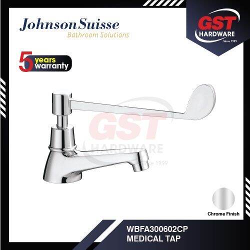 .Medical Johnson Suisse Deck-Mounted Elbow Action Pillar Tap | Lazada