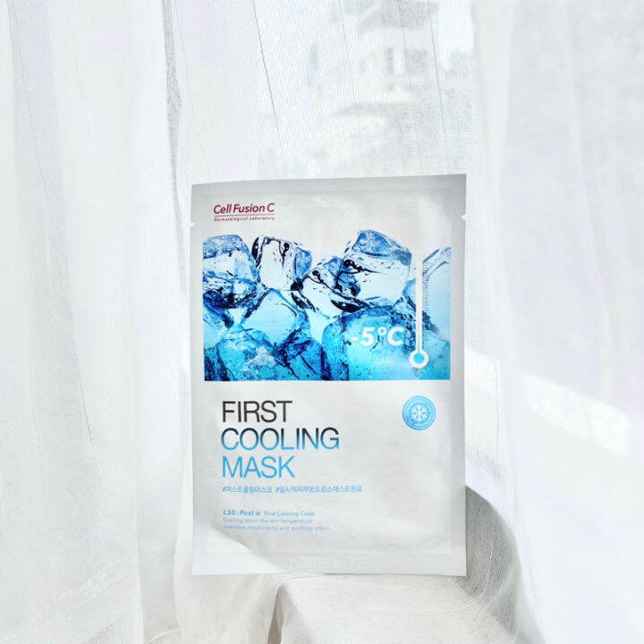 【现货】医美 Cell Fusion C First Cooling Mask/Cica Cooling Mask 5ea 凉感保湿面膜5入 ...