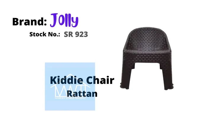 Jolly Kiddie Chair Rattan Small Kiddie Chair #551 | Lazada PH