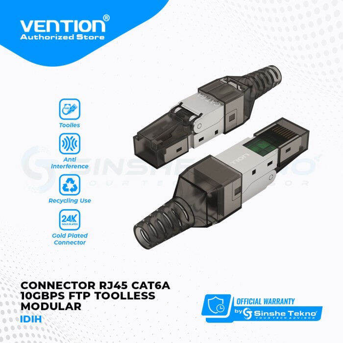 Vention Connector RJ45 Toolless Modular Portable POE Konektor LAN ...