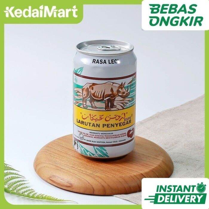 Larutan Penyegar Cap Badak Rasa Leci 320 Ml | Lazada Indonesia