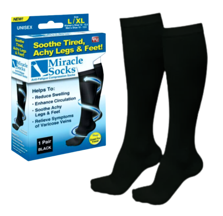 Miracle Socks Antifatigue Healing Compression King Depot | Lazada PH