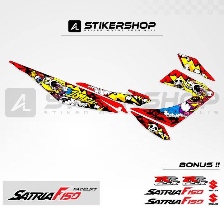 STRIPING SATRIA FU FACELIFT / STIKER FACELIFT / STICKER FACELIFT ...