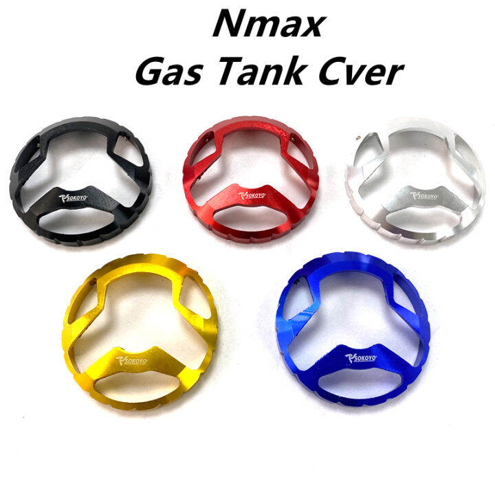 1 pc Alloy Gas Tank Cap Oil Tank Cover Fuel Tank Cover For Yamaha Nmax ...