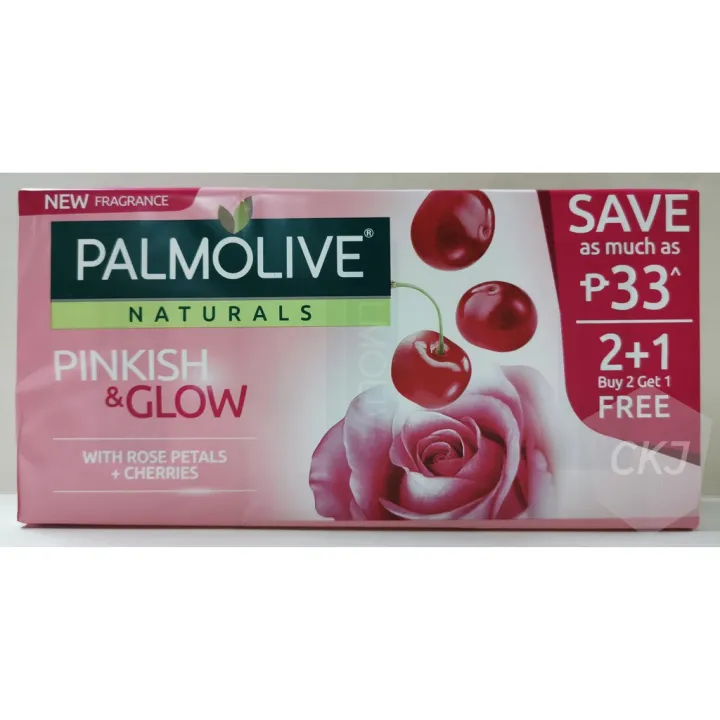 Palmolive Naturals Pinkish & Glow Soap 115g 3 Bar VALUE PACK | Lazada PH
