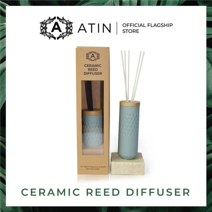 ATIN 100ml Premium Ceramic Reed Diffuser | Lazada PH