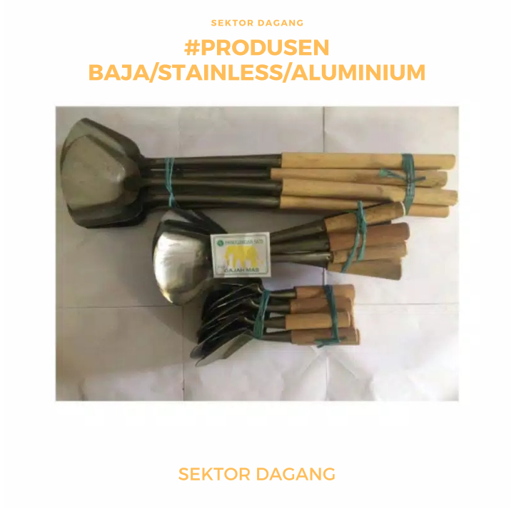 SUTIL NASI GORENG / SEROK NASI GORENG / ENTONG NASI GORENG | Lazada ...