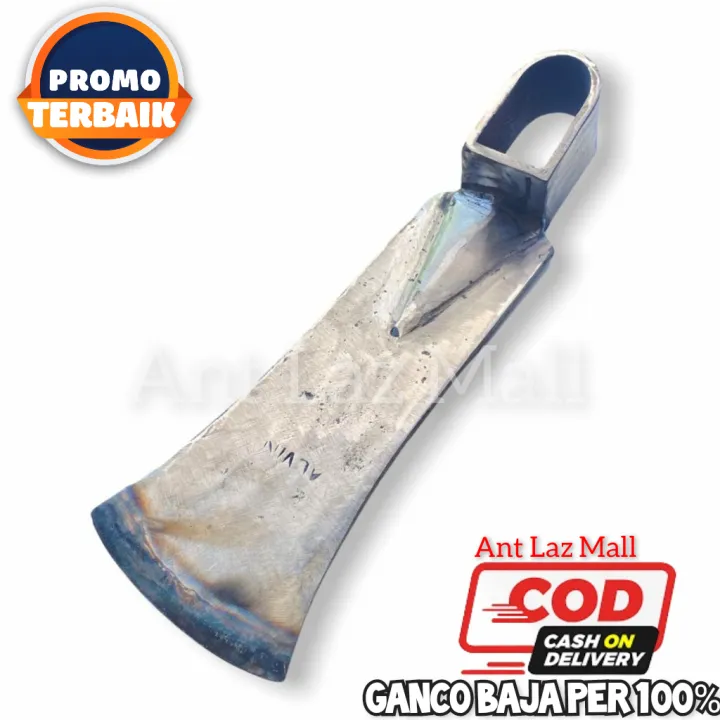 Ganco Cangkul Tebal Dan Baja Asli Ganco Tanah Anti Gompal - Cangkul ...