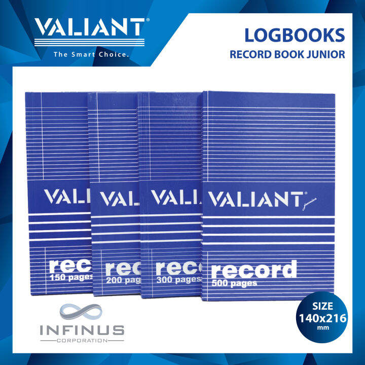 Valiant Record Book Junior | Lazada PH