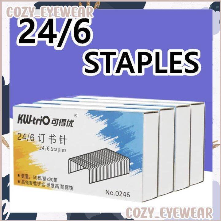 (STAPLER BULLET)(1000PCS)Hand Staple Gun Refill Nail Hand Stapler ...