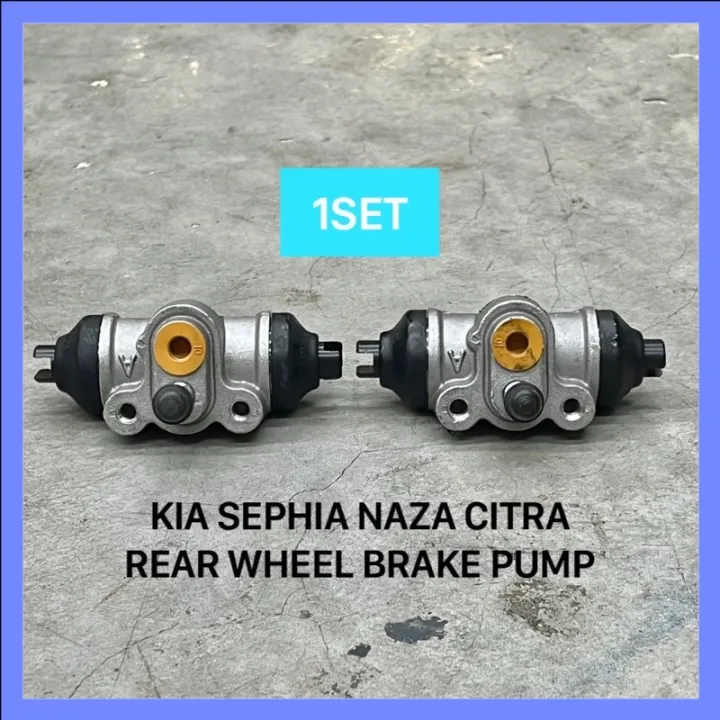 OK201-26-610 KIA SEPHIA NAZA CITRA REAR WHEEL BRAKE PUMP 3/4 SET 2PCS | Lazada