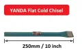 YANDA 10 inch Flat Concrete Chisel Cold Chisel Pahat Konkrit Chisel ...