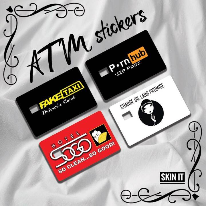 Meme Sogo Custom Stickers for ATM or Beep Card Stickers | Lazada PH