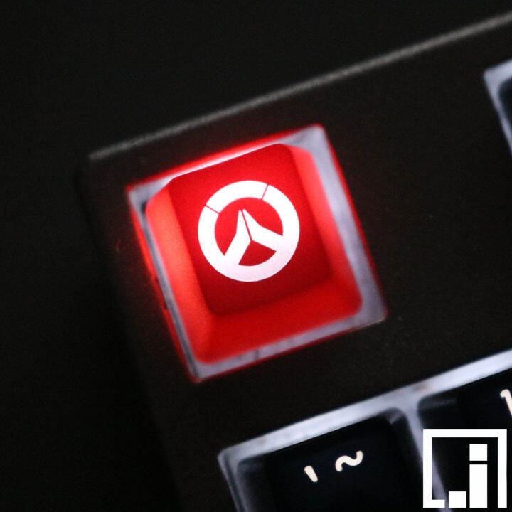 Overwatch ABS keycap backlighting translucent backlit cherry mx ...