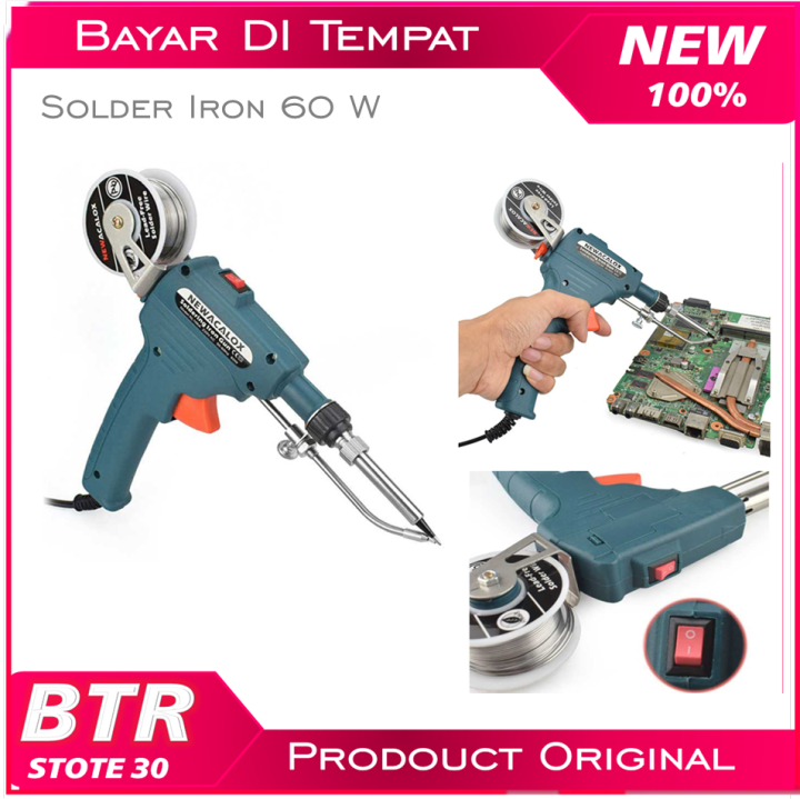 Taffware Solder Iron Automatic Tin Gun 60W / solder listrik otomatis ...