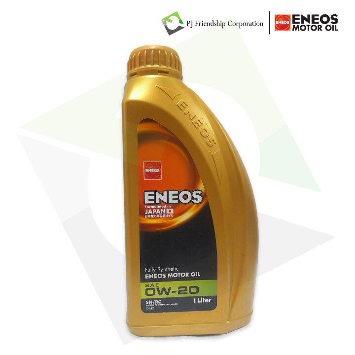 Eneos Fully Synthetic Motor Oil SAE OW-20 SN/RC 1 Liter | Lazada PH