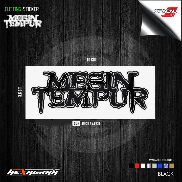 Cutting Sticker Mesin Tempur | Stiker Cutting Mesin Tempur | Mesin ...