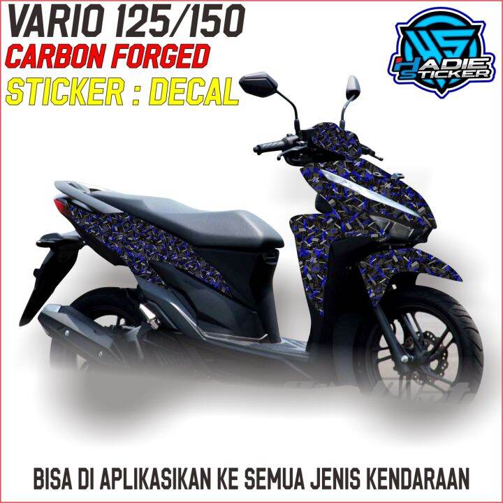 Sticker Carbon forged Vario decal full body | Lazada Indonesia