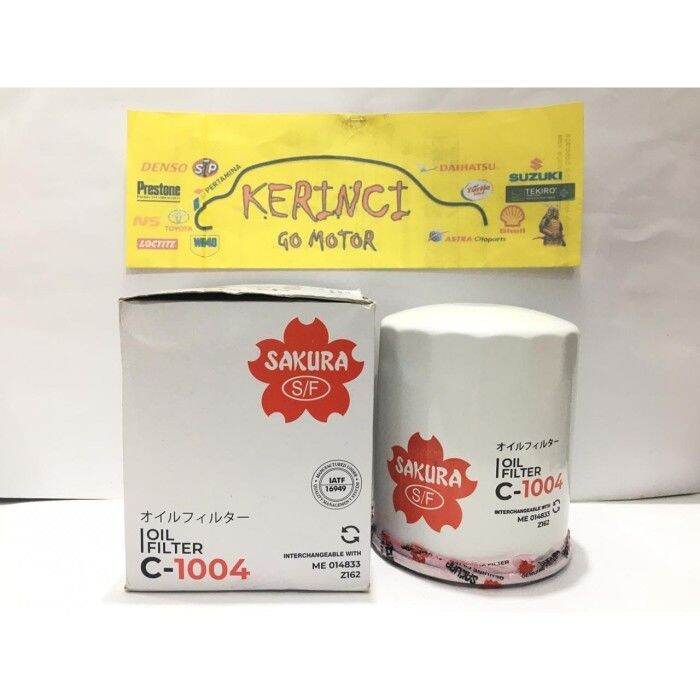 FILTER OLI C-1004 SAKURA - FILTER OLI PS100 - PANTHER 2.3 | Lazada ...