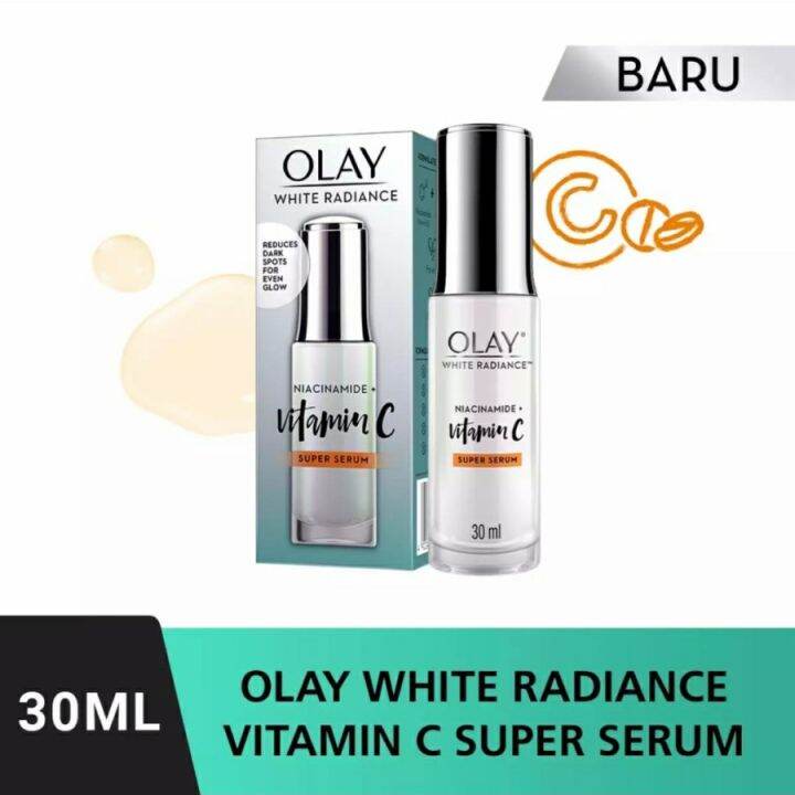 Olay White Radiance Niacinamide + Vitamin C Super Serum 30ml | Lazada Indonesia