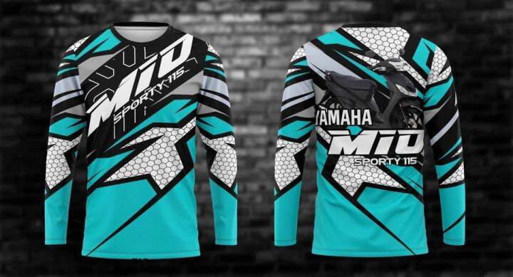 Motorcycle Long Sleeve Sublimated | Lazada PH