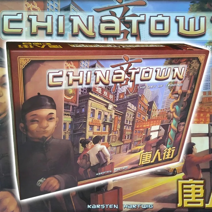Chinatown Negotiation Tycoon in Chinatown Board Game Chinese Version ...