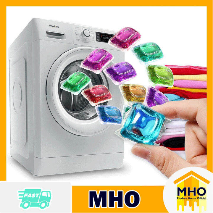 (1PC) Laundry Ball Gel Beads Detergent Capsules Water Soluble Magic ...