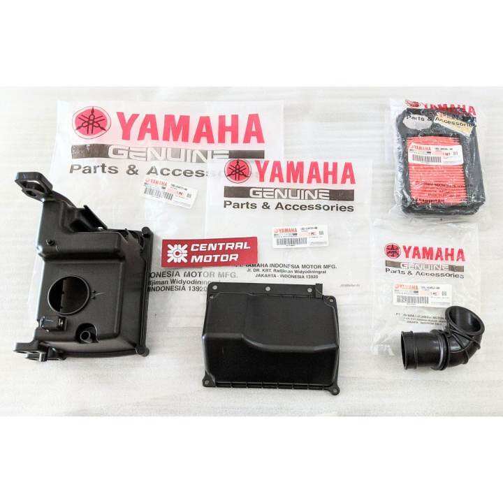 Box Rumah Filter Udara Set Mio Soul Original Asli Yamaha 14D-E4411-00 ...