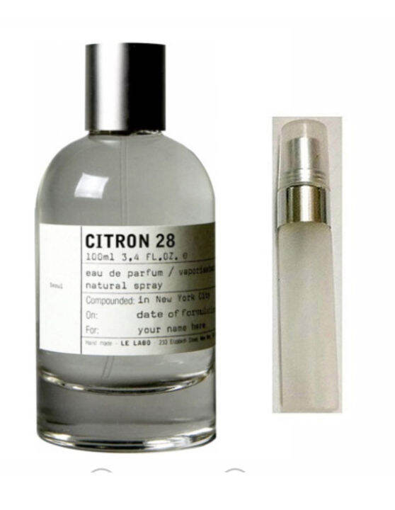 28 Citron 28 Labo Le Seoul perfume decants vial 5ml 10ml | Lazada PH