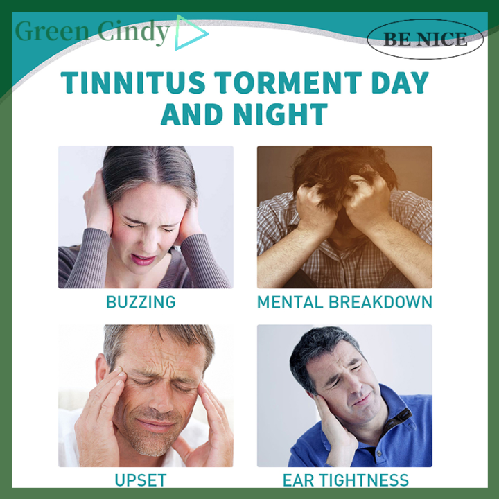 [Green Cindy] 10ml Ear Drops Treatment Tinnitus Ear Drops Ear Ringing ...