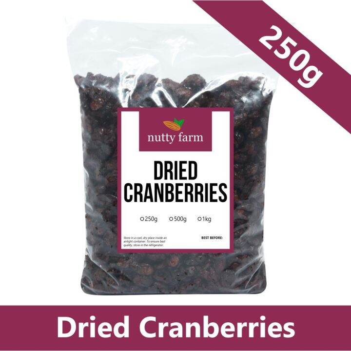Joy moment Dried Cranberries (250g) by Nutty Farm | Lazada PH