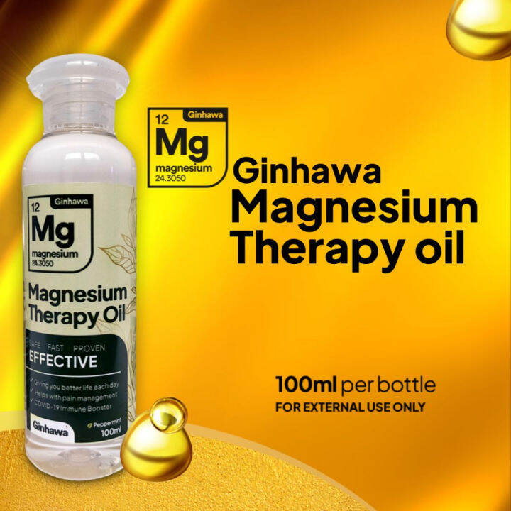 kkjl Ginhawa Magnesium Therapy Oil | Lazada PH