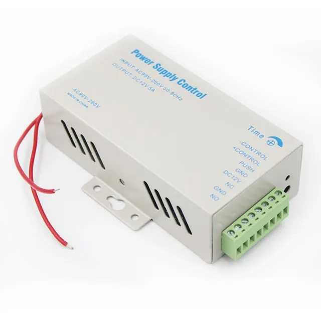 DC 12V Door Access Control System Switch Power Supply 3A 5A AC 110~240V ...