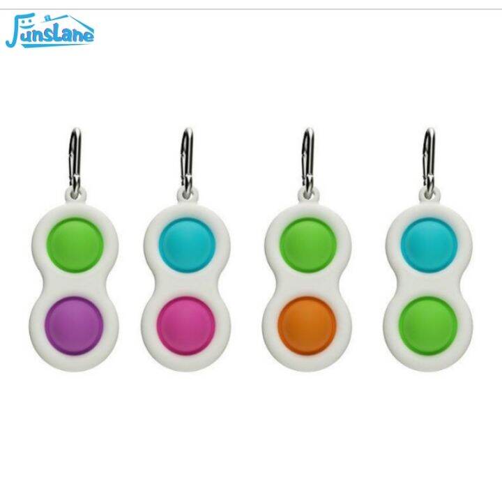 FunsLane Pop It Fidget Toys Set Stress Relief Bubble Popit Simple ...