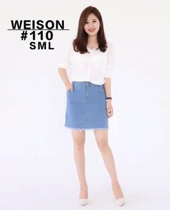 Weison Denim Skirt #110 | Lazada PH