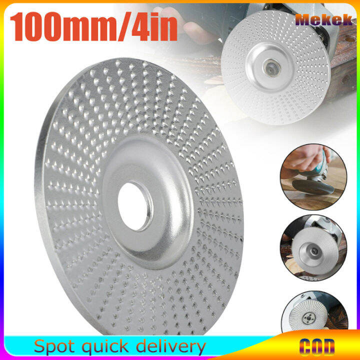 Grinding Wheel Disc 100mm Carbide Wood Sanding Carving Shaping Disc For ...