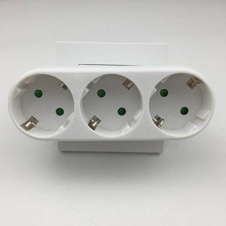 European Electrical Sockets With Switch 16A 250V EU Surface Mounted ...