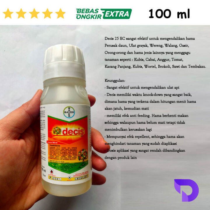 Decis 25 EC Insektisida 100 ml | Lazada Indonesia