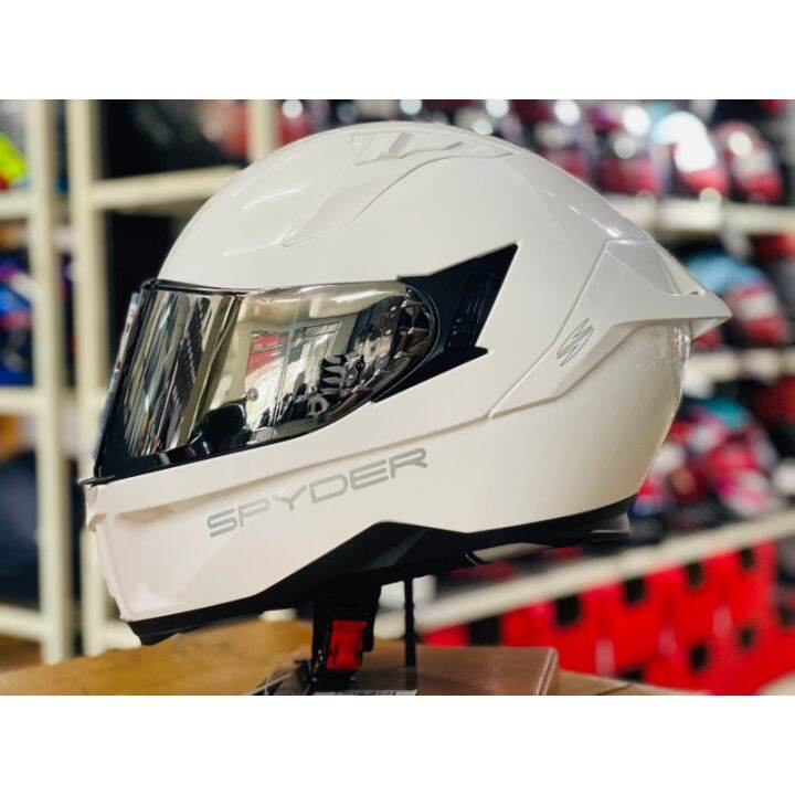 SPYDER FURY PD Full-Face Dual Visor Helmet Free Clear | Lazada PH