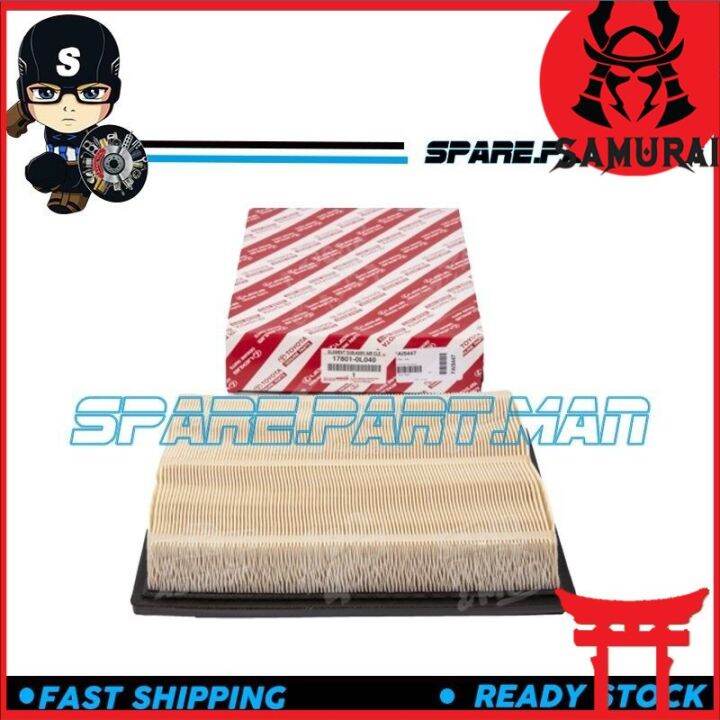 AIR FILTER TOYOTA HILUX REVO GUN125 GUN126 INNOVA TGN140 FORTUNER ...