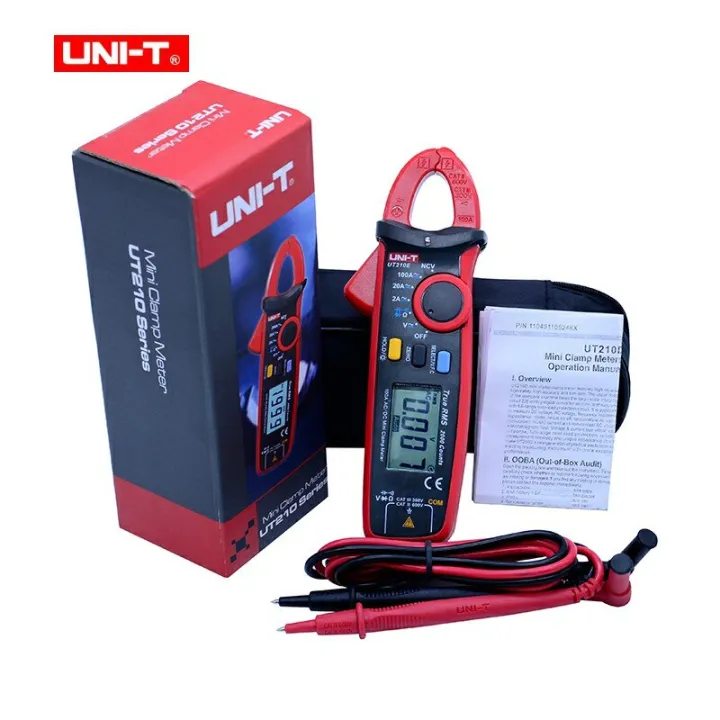 UNI-T UT210E Digital Clamp Meter True RMS Auto Range UT210D 2000 Count ...