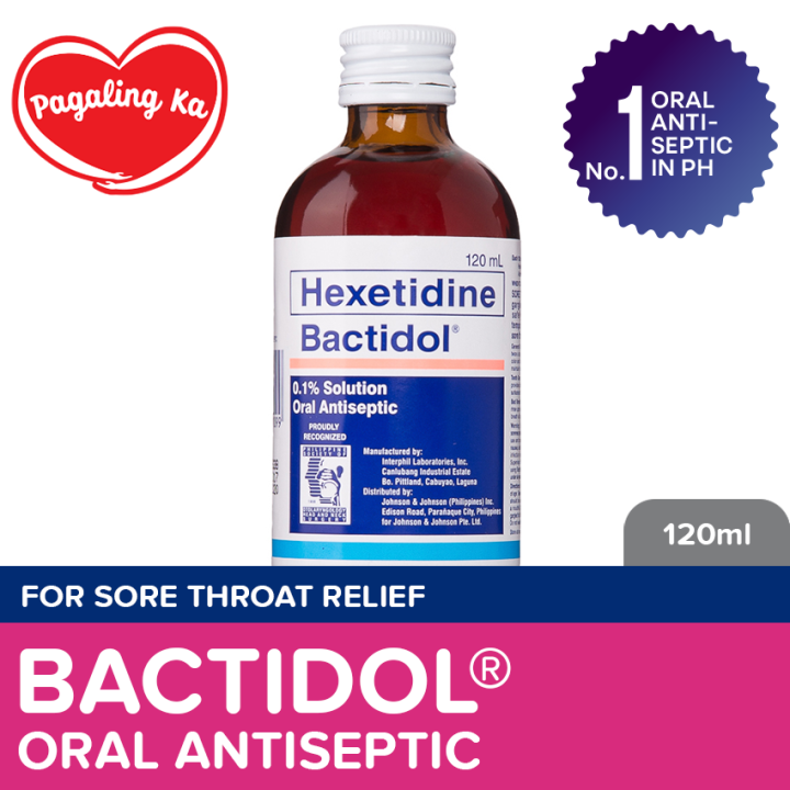 Bactidol Oral Antiseptic Gargle 120ml | Lazada PH