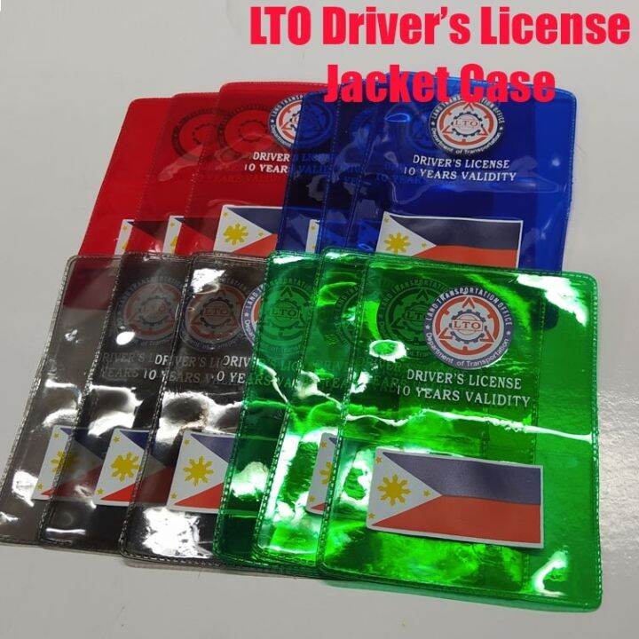 Card Holders LTO Driver's Driver License Plastic Jacket 10 Years ...