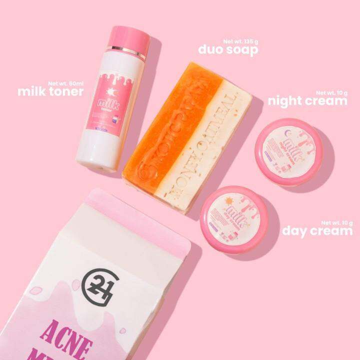 ORIGINAL G21 ACNE MILK (MILD REJUVENATING SET)/ G21 Maintenance Set ...