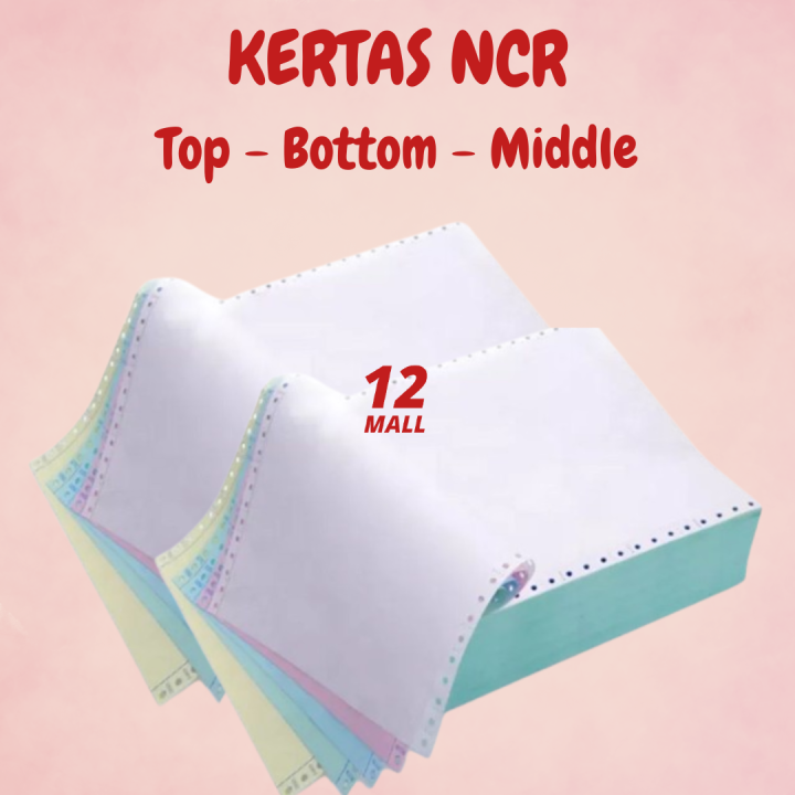 Kertas HVS A4 & NCR F4 Top, Middle dan Bottom (Harga per rim) Lengkap ...