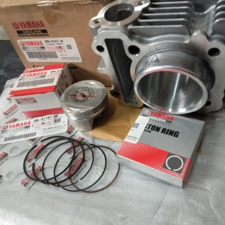 Cylinder Block Kit Set Original Mio i 125, m3, msi 125, Gravis, Gear ...