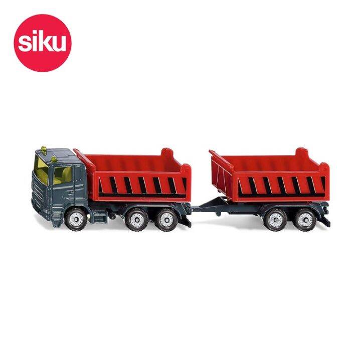 Siku 1685 Truck with Dumper Body and Tipping Trailer Die Cast in Blister Pack | Lazada